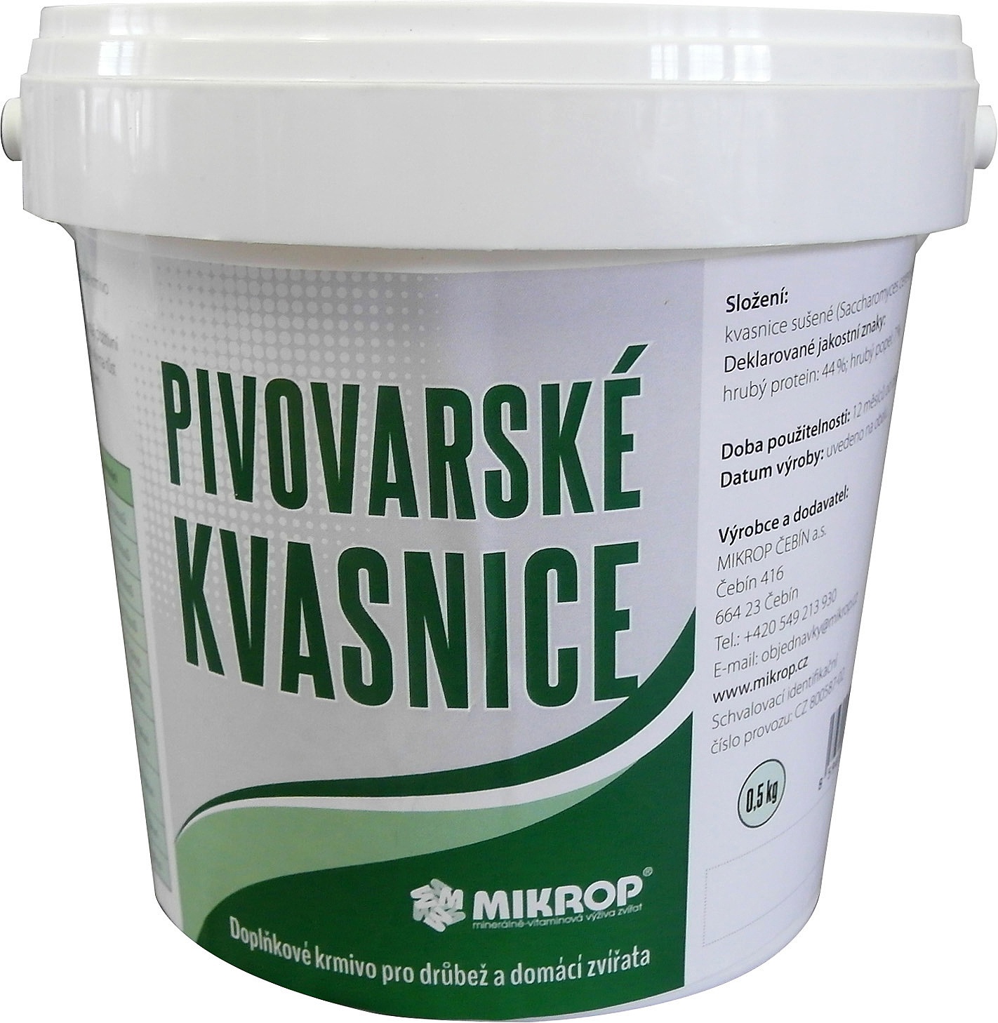 Pivovarské kvasnice Mikrop 0,5 kg | JUKO petfood